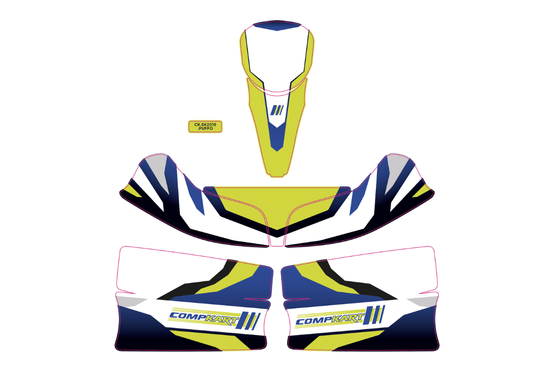 COMPKART BABYKART COMPLETE STICKER 2023 – KartZone NA