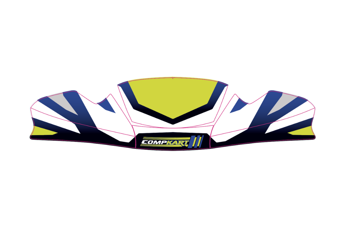 STICKER FRONT POD 509 – KartZone NA